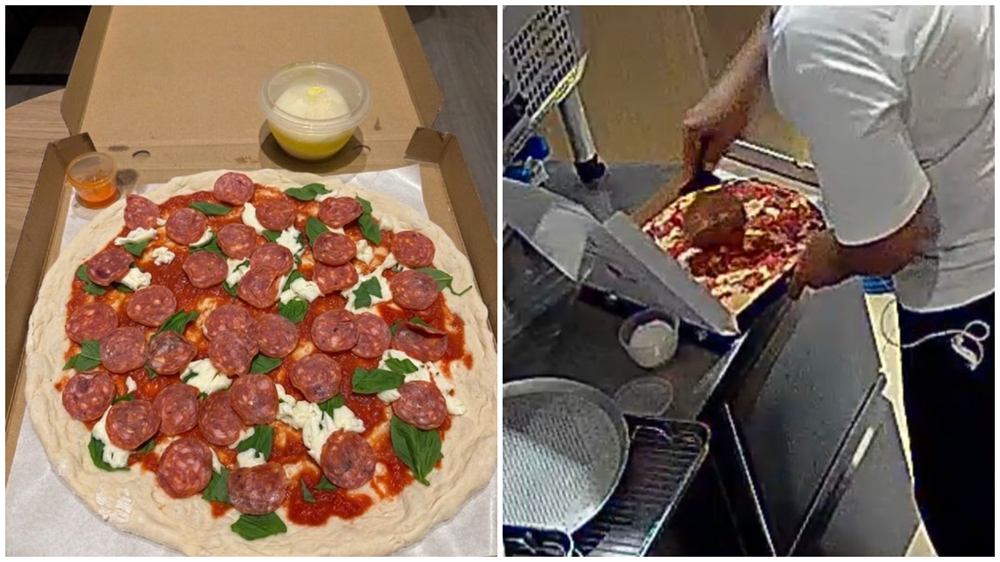 Tonda Pizza Romana duped by 'raw' pizza scammer with 'AI-magic' photo ...