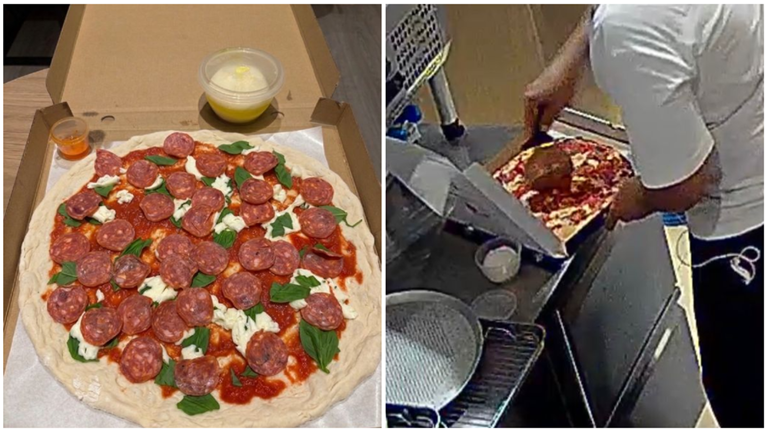 Tonda Pizza Romana duped by 'raw' pizza scammer with 'AI-magic' photo ...