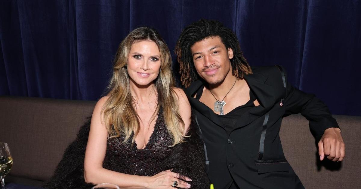 Heidi Klum's son Henry bravely comes to mom's rescue at Cannes Film ...
