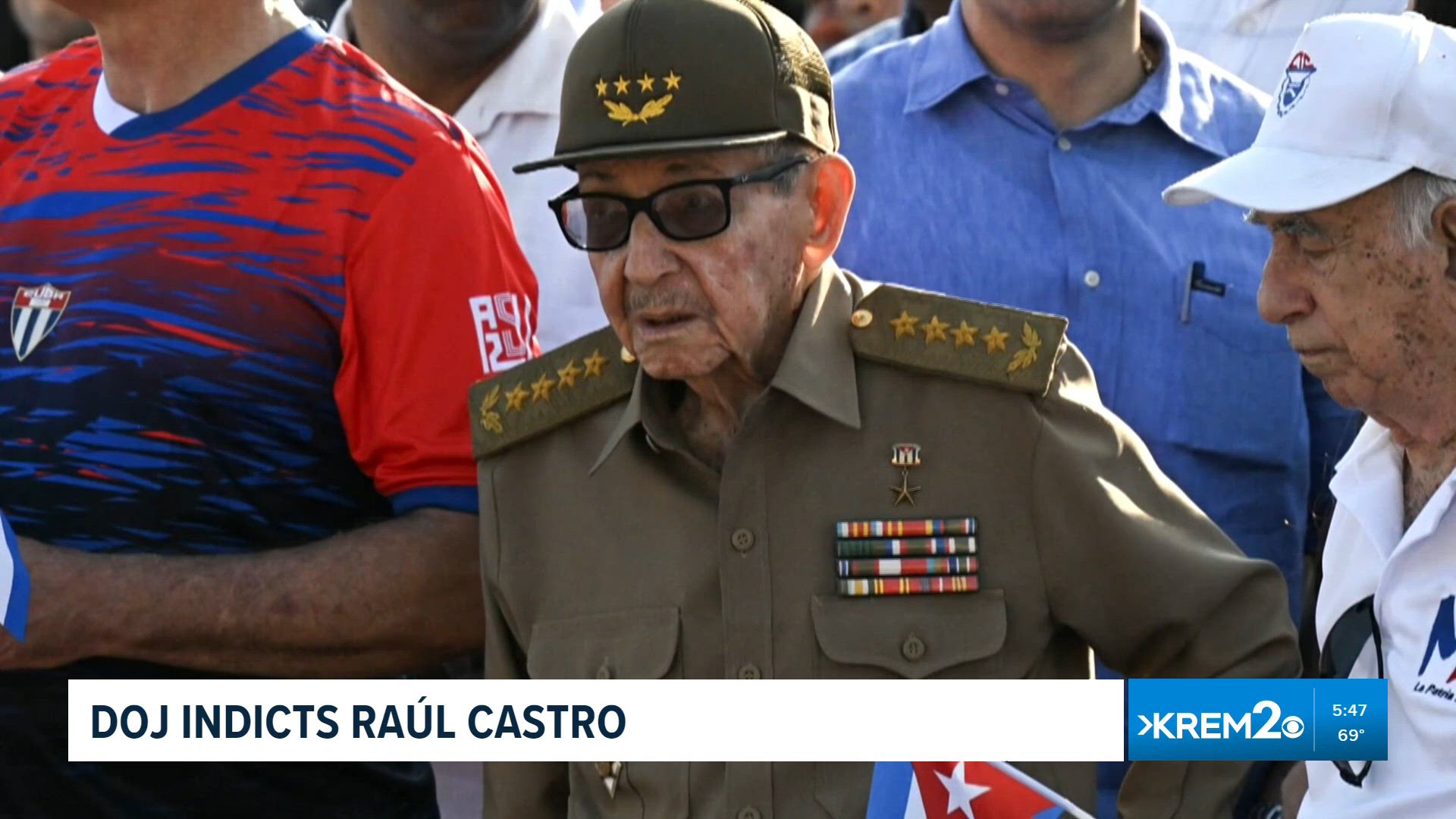 Department of Justice indicts Raúl Castro