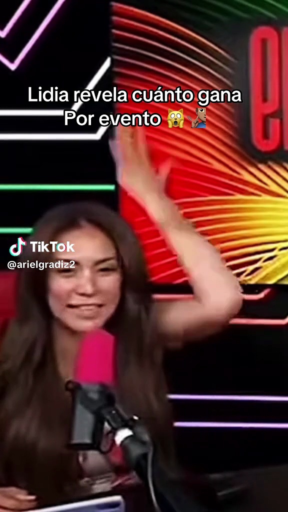 Lidia confiesa cuánto gana por evento