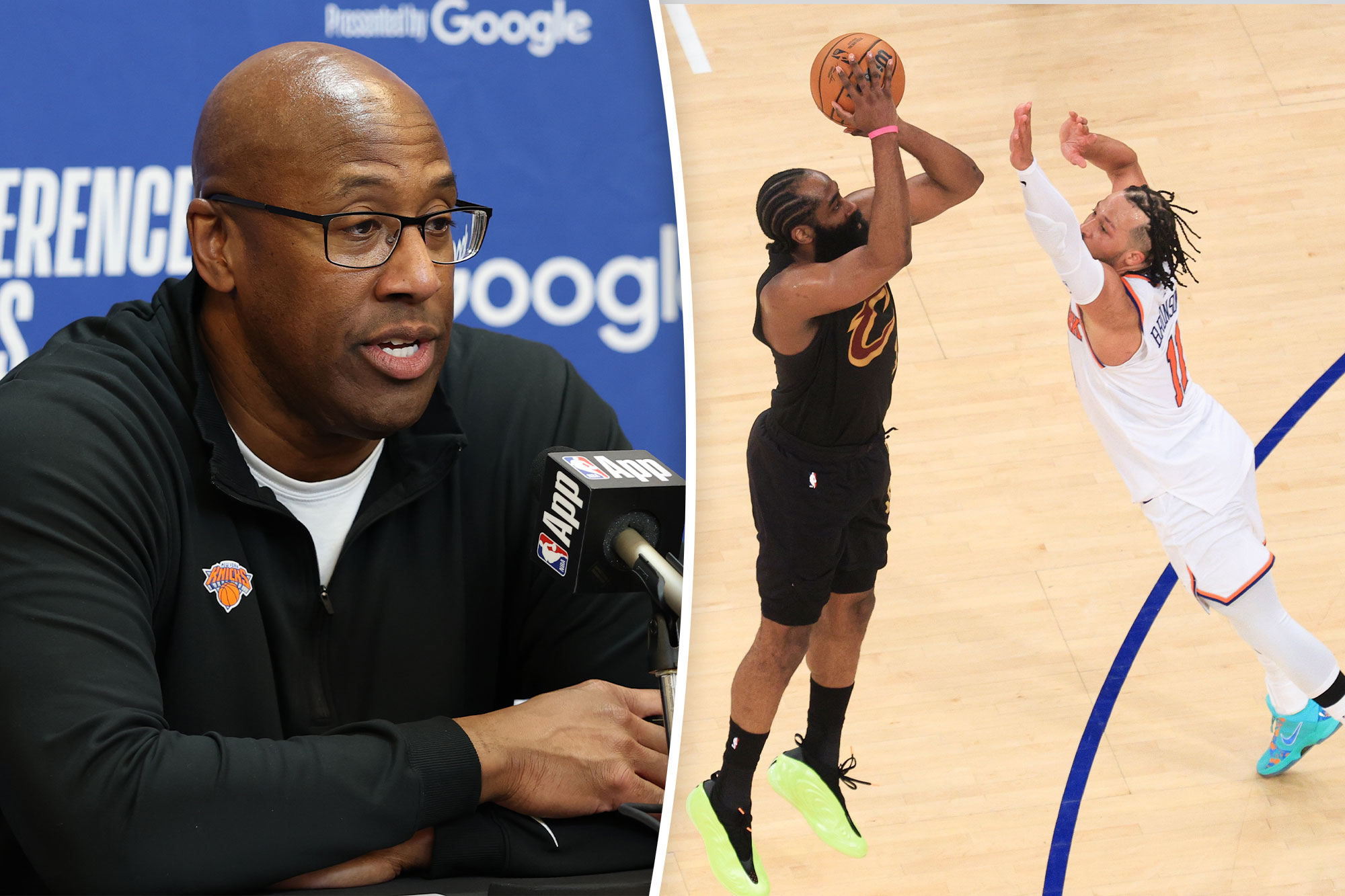 Knicks’ Mike Brown taps into Warriors’ blueprint to torture James Harden