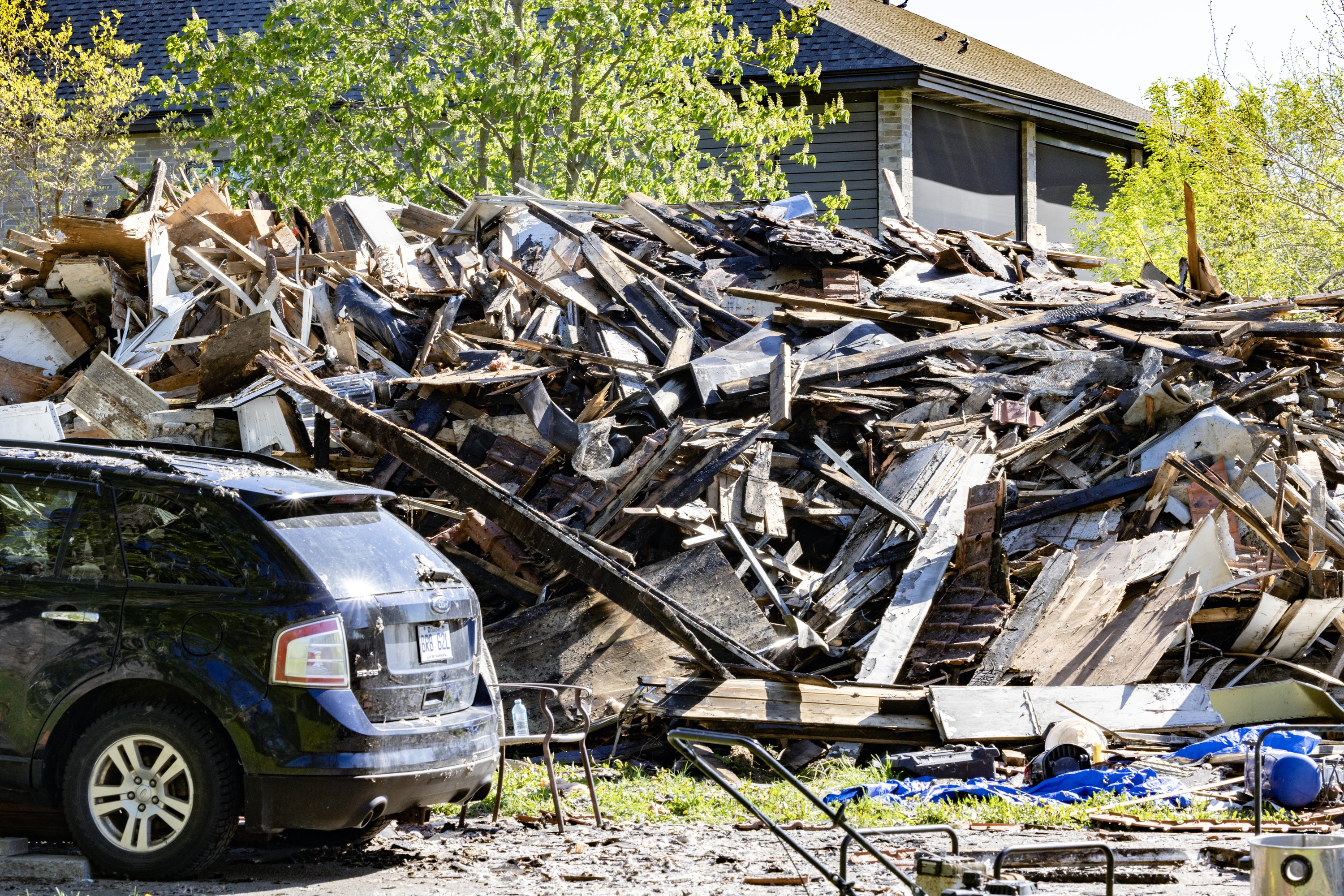 Arson squad asked to investigate blaze that damaged home of a man with ...