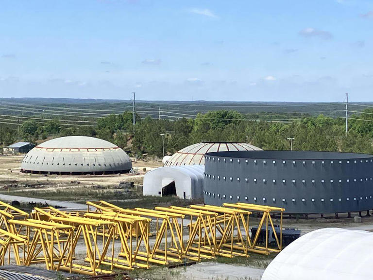 Santee Cooper shows off failed nuclear construction site in SC