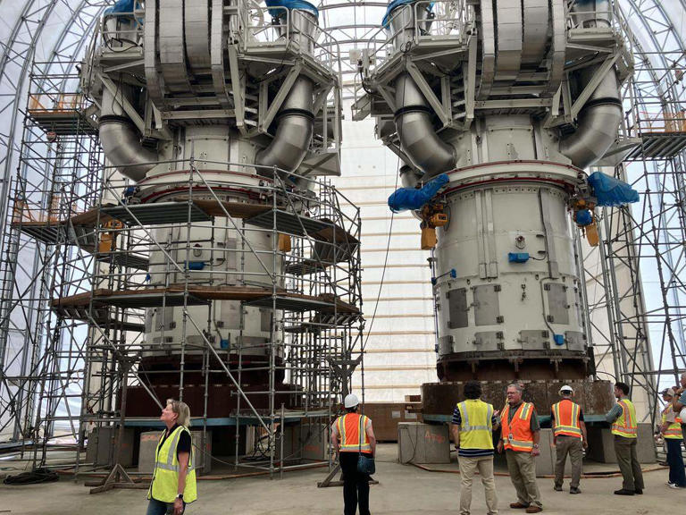 Santee Cooper shows off failed nuclear construction site in SC