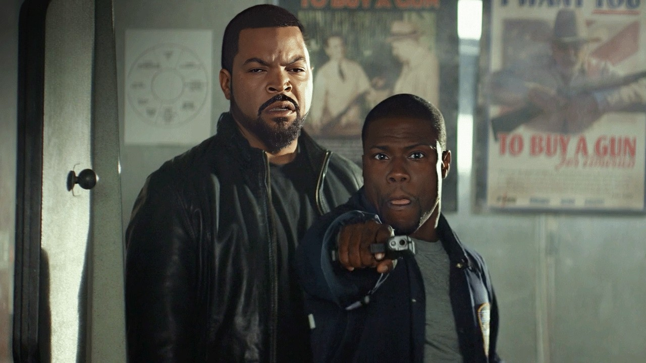 Gun confidence scene (Kevin Hart, Ice Cube) Ride Along