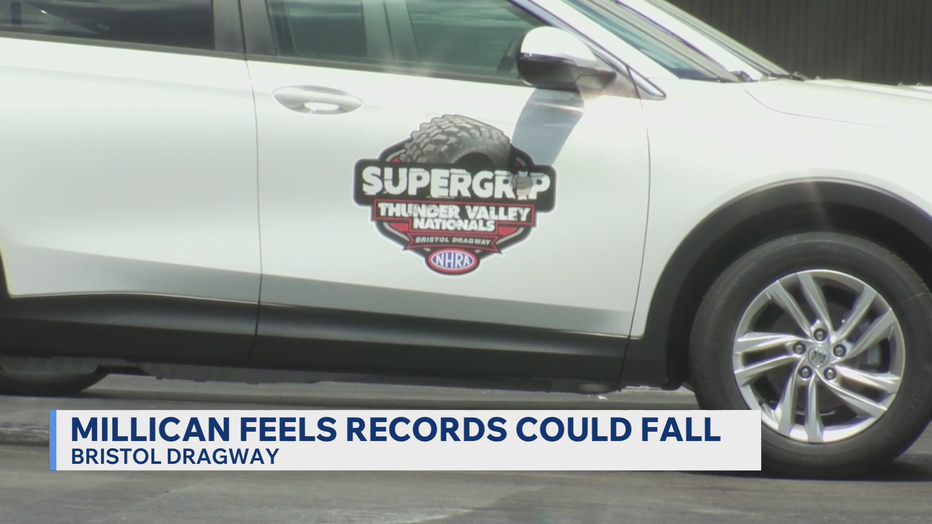 NHRA driver Clay Milligan highlights the Celebrity Drag Racing Challenge