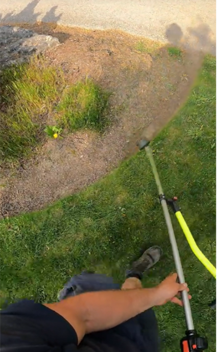 Perfect Edge Cutting Satisfying Lawn Mowing Transformation