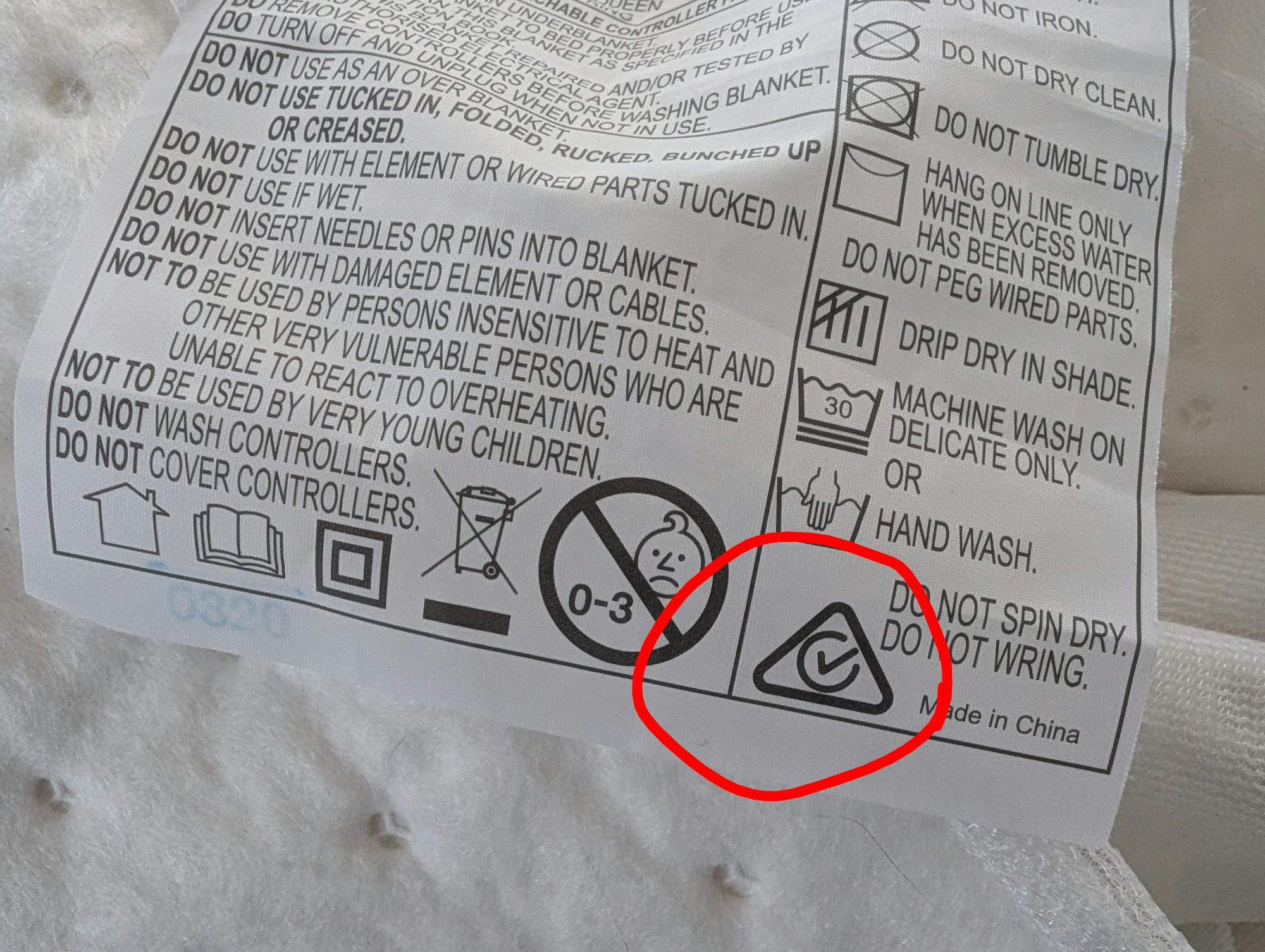 How do I know if my electric blanket or heated throw is safe?