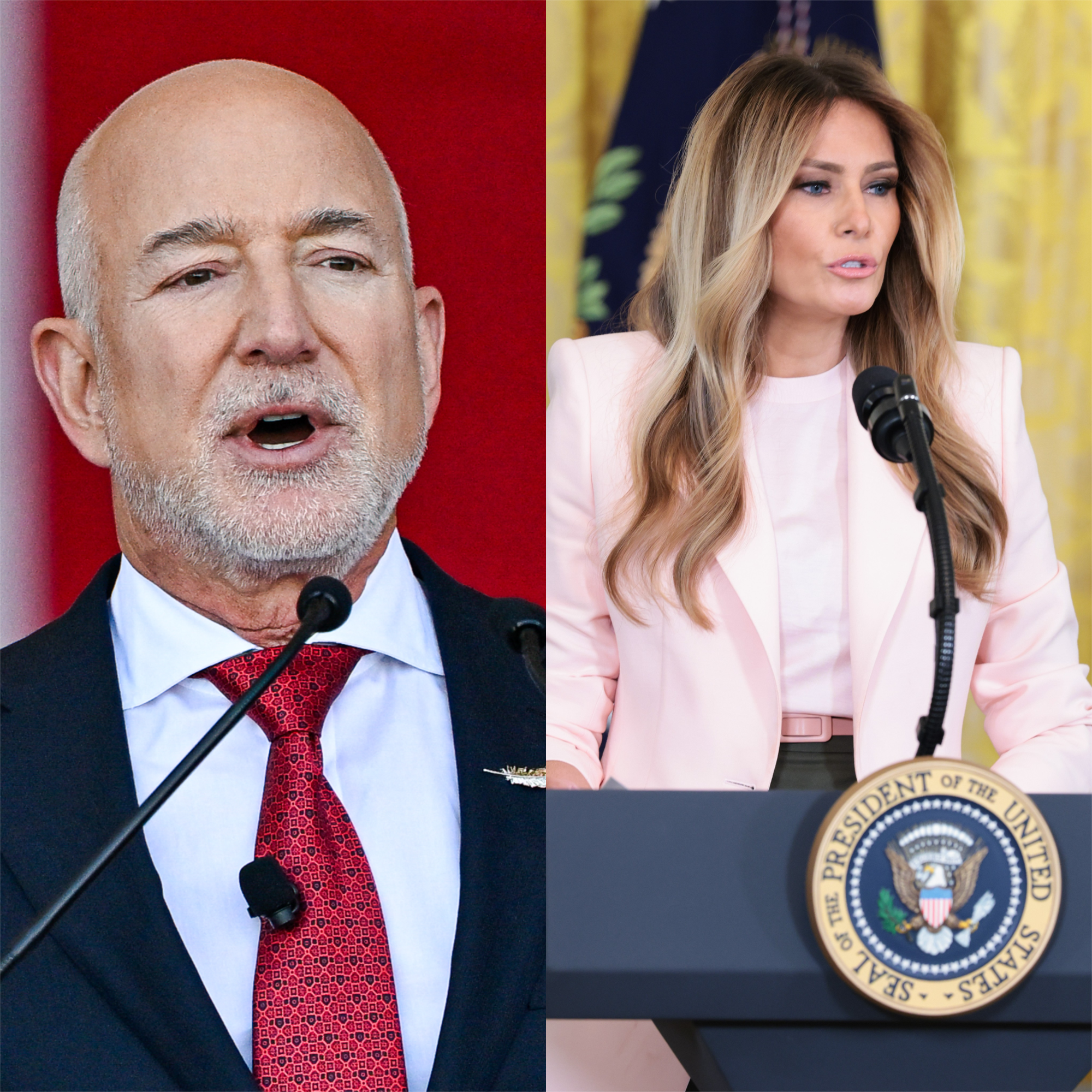 Jeff Bezos says Amazon's 'Melania' doc wasn't to gain Trump's favor