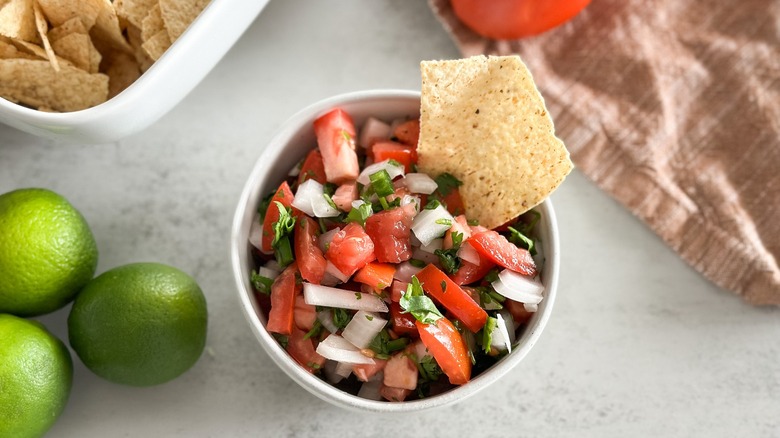 Classic fresh pico de gallo recipe