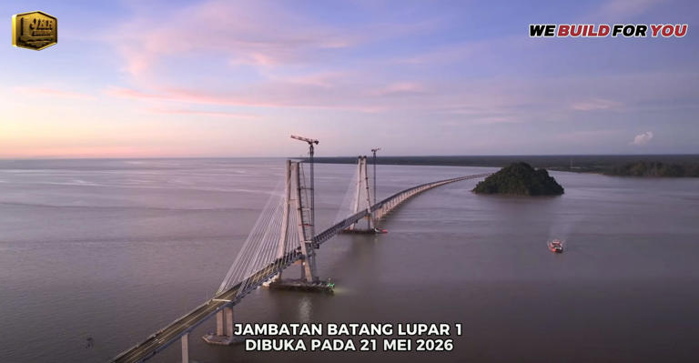 Batang Lupar 1 bridge: Malaysia’s longest river-crossing bridge opens ...