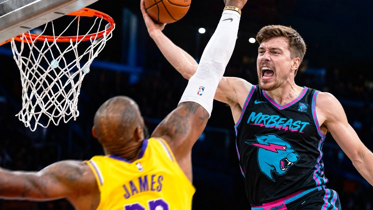 Can YouTubers beat NBA players in basketball?