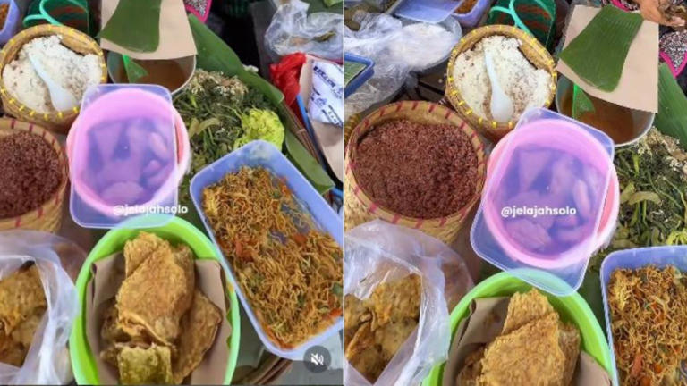 Kuliner tradisional hidden gem di Gilingan Solo, ada lopis, ketan ...