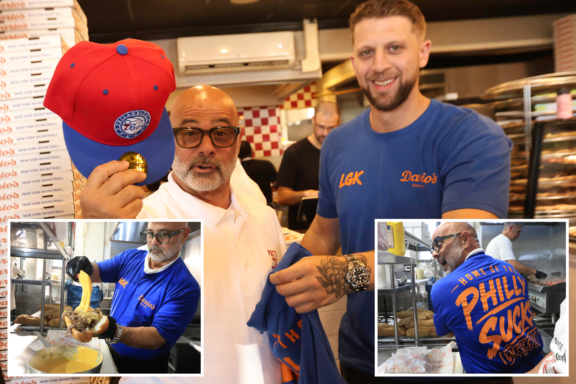 Owner of Philadelphia’s iconic Pat’s cheesesteaks forced to work in NY ...
