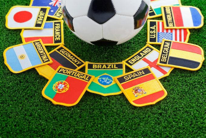 This is why Americans say soccer instead of football