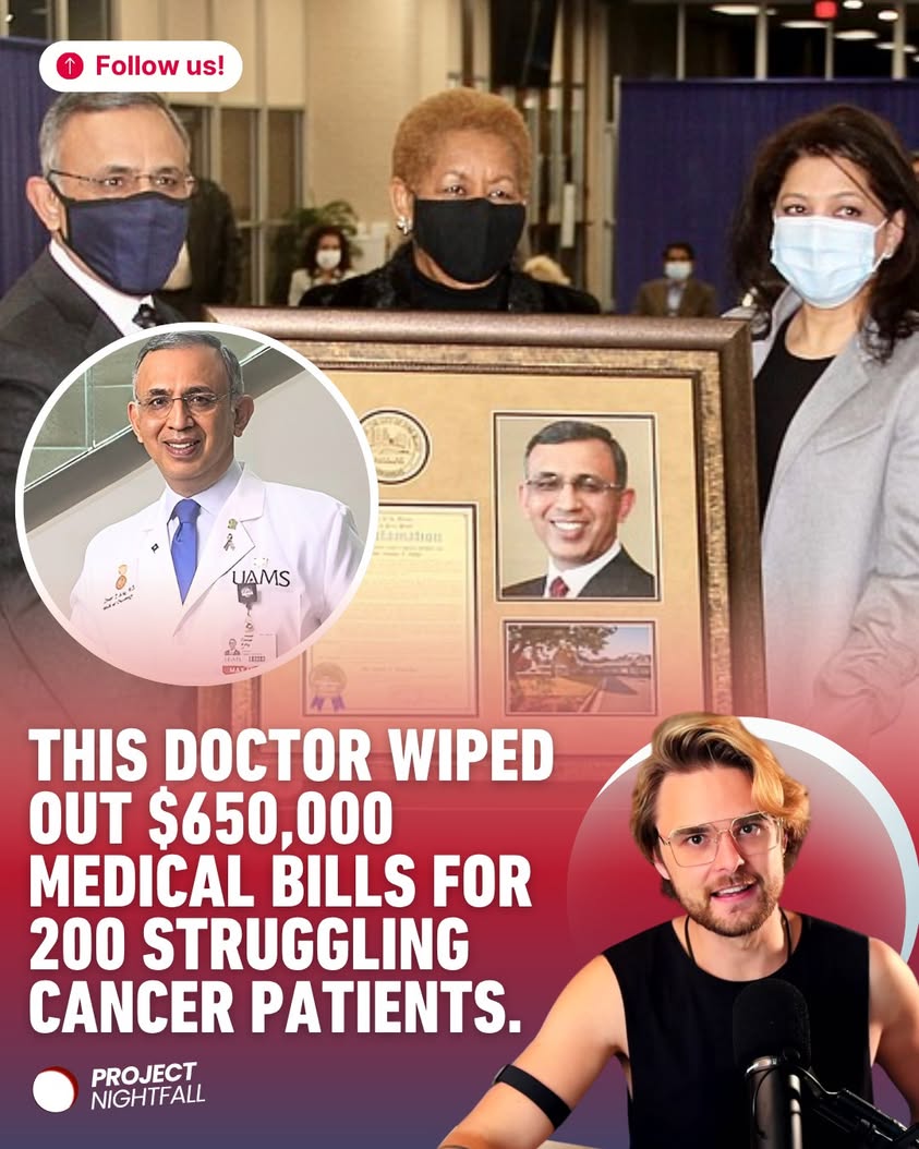Crushing debt vanishes: Doctor forgives $650,000 for 200 cancer patients!
