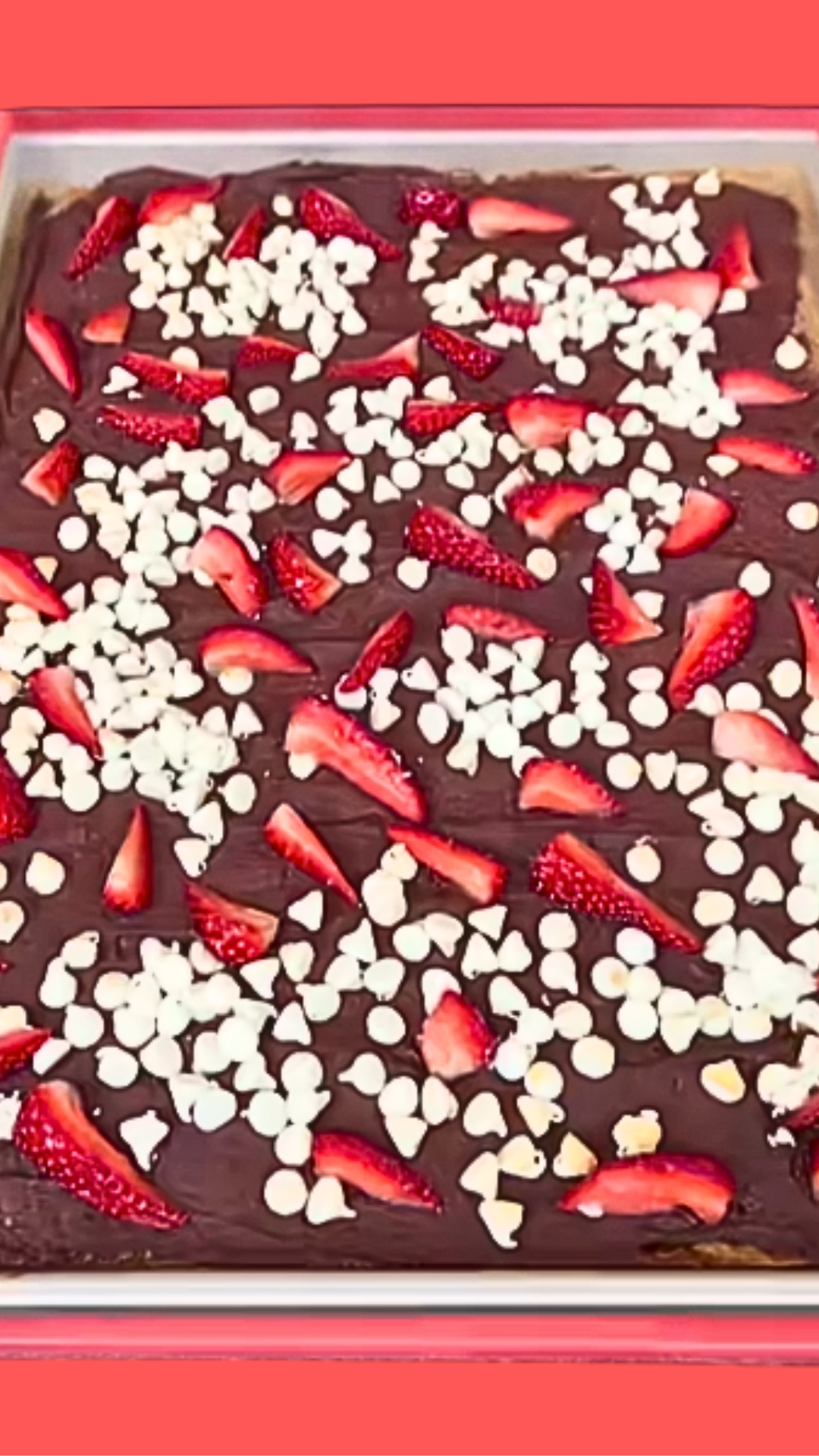 Strawberry crack candy toffee dessert recipe