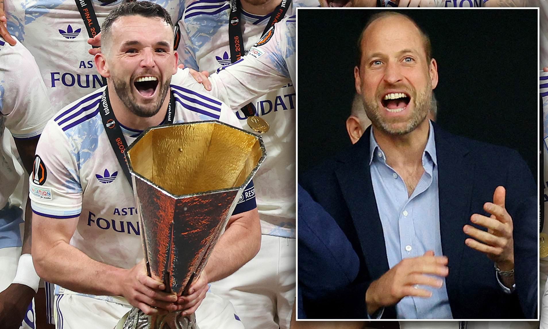 McGinn jokes Prince William will get his credit card out for Aston ...
