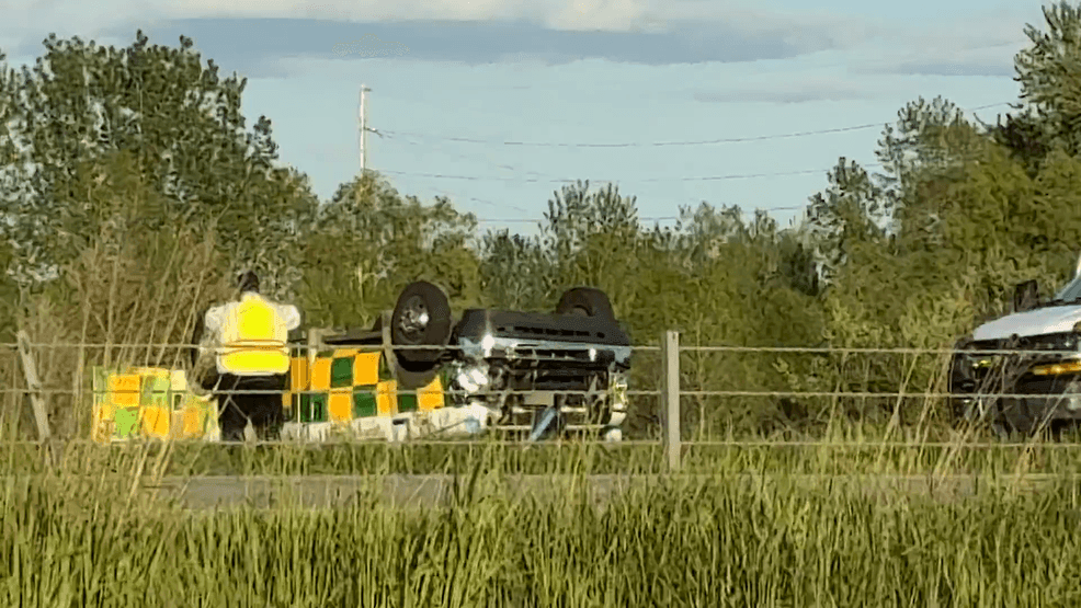 Ambulance carrying patient rear-ended by sleeping driver on US-131 ...