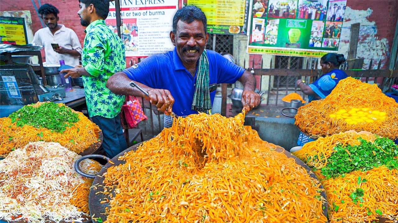 Epic South Indian street food tour through Chennai flavors