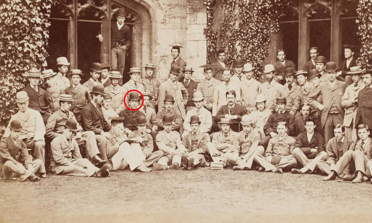 Hidden away in a Victorian album, a photo of Oscar Wilde as a student