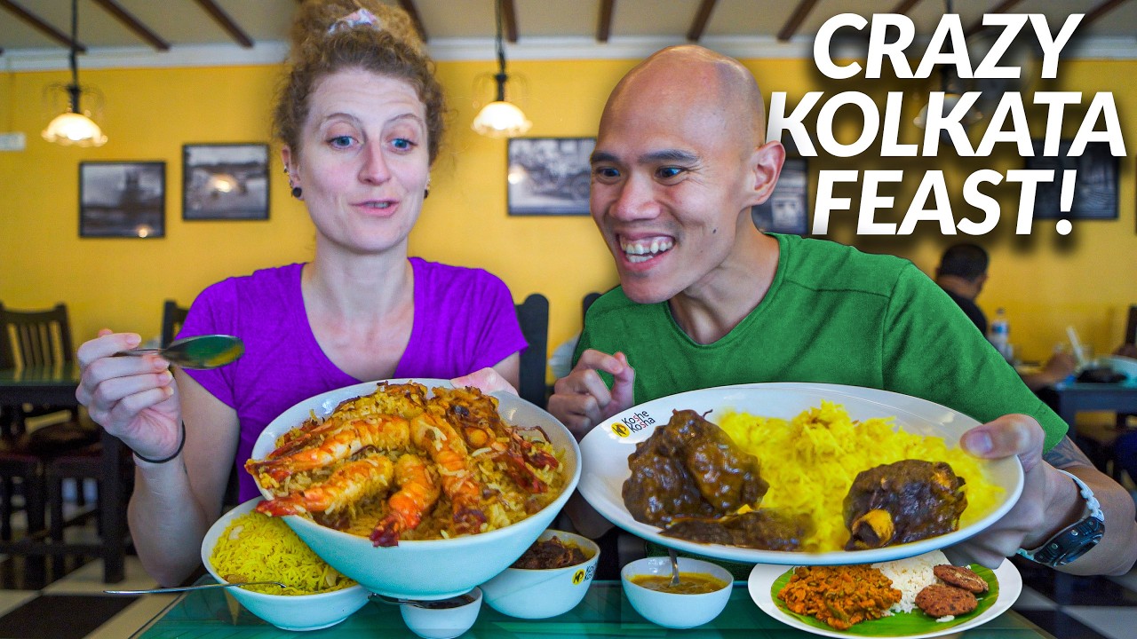 Bengali street food feast in Kolkata India tour