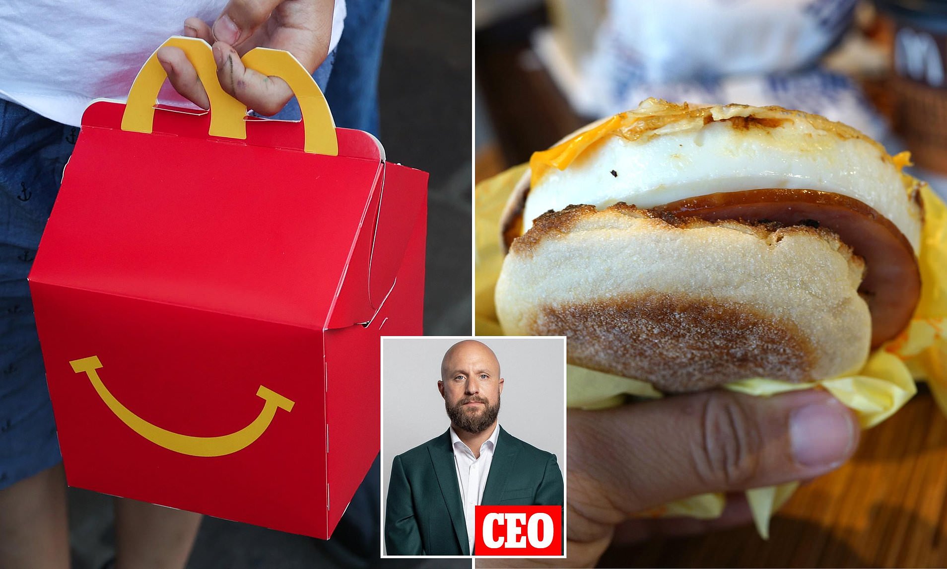 Fast food chain blasted for blatant McDonald's-style branding