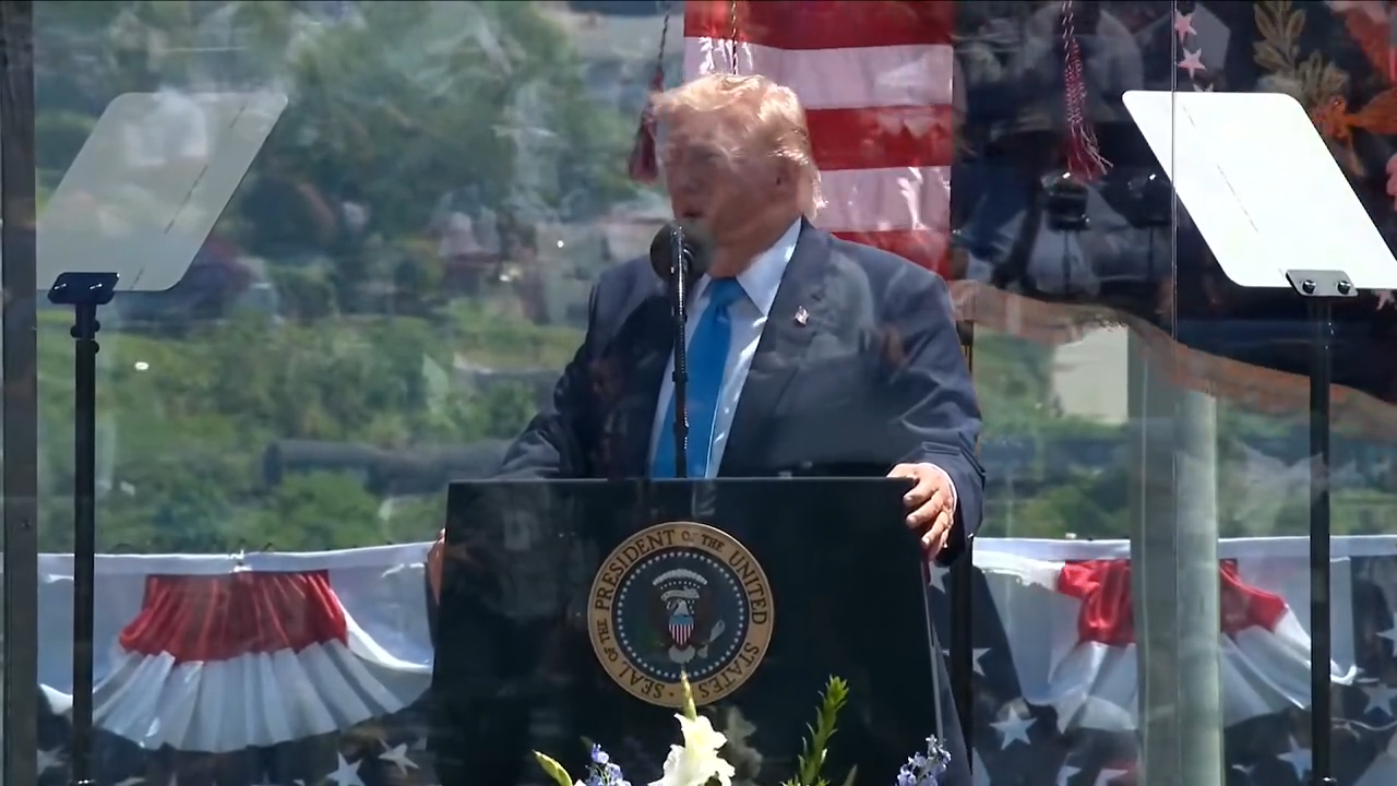 'Our country's respected all over the world': Trump peddles his snake ...