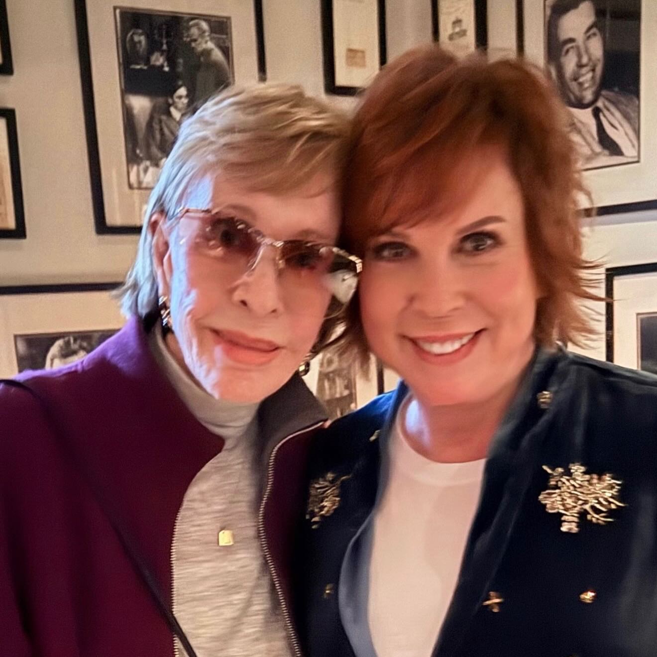 Carol Burnett, 93, reunites with co-star Vicki Lawrence, 77, decades ...