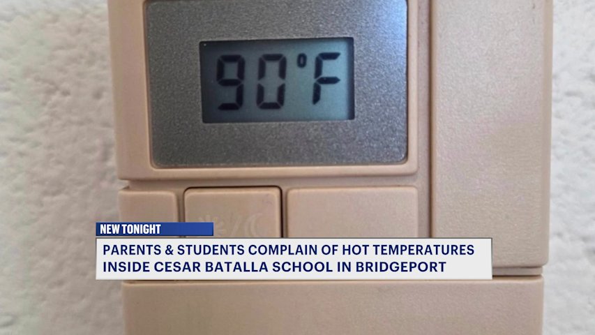 Bridgeport public school students are facing extreme heat conditions