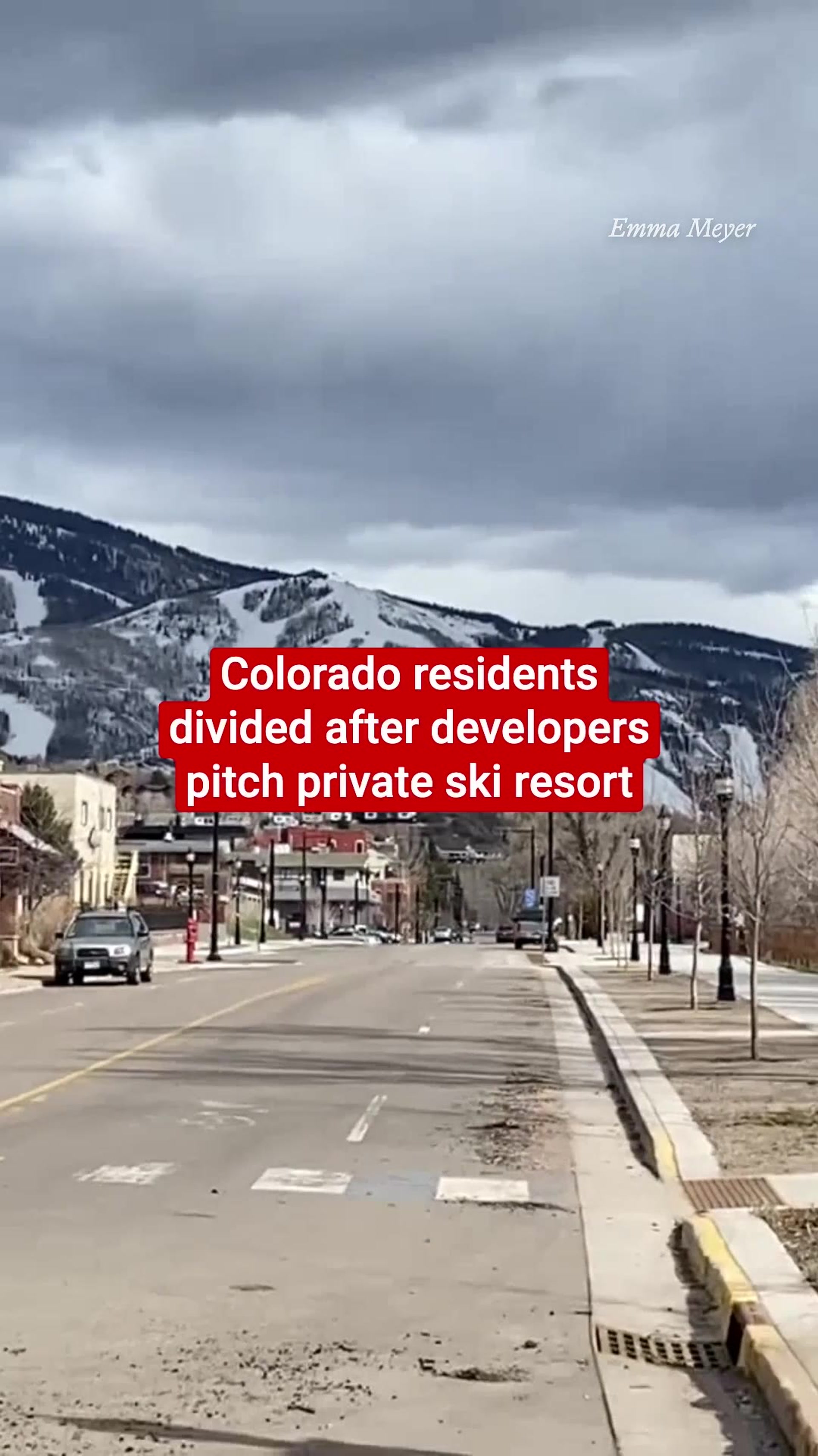 Colorado residents divided after developers pitch private ski resort