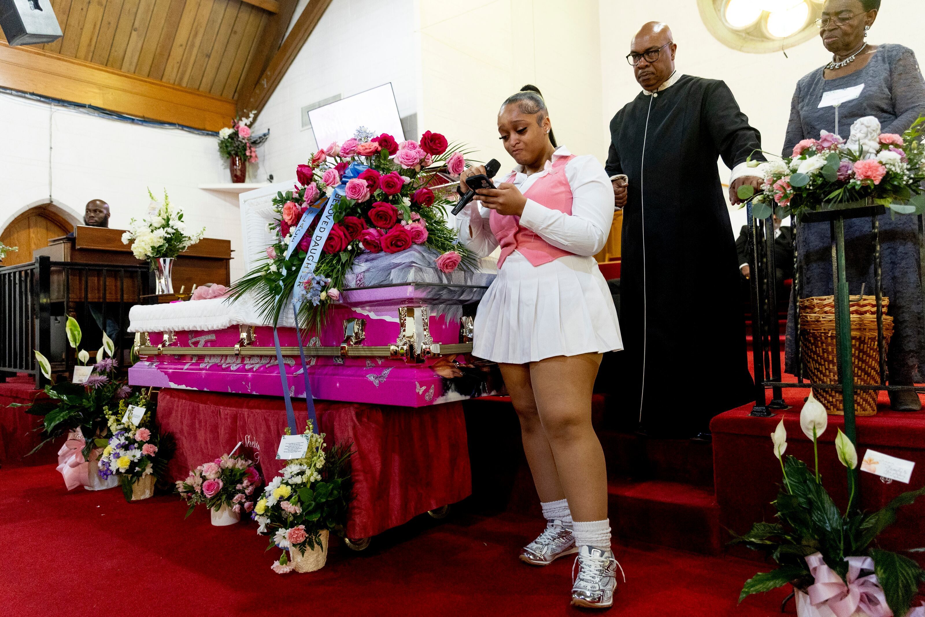 'Forever 9,' family, friends gather at funeral to remember girl killed ...