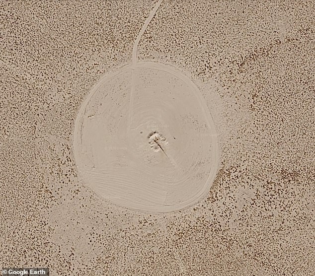 Mysterious circular structure spotted near Area 51 sparks theories of ...