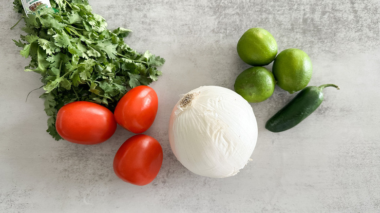 Classic fresh pico de gallo recipe