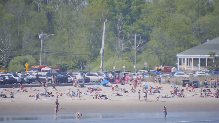 Narragansett beaches crowded day after stabbing injured 3