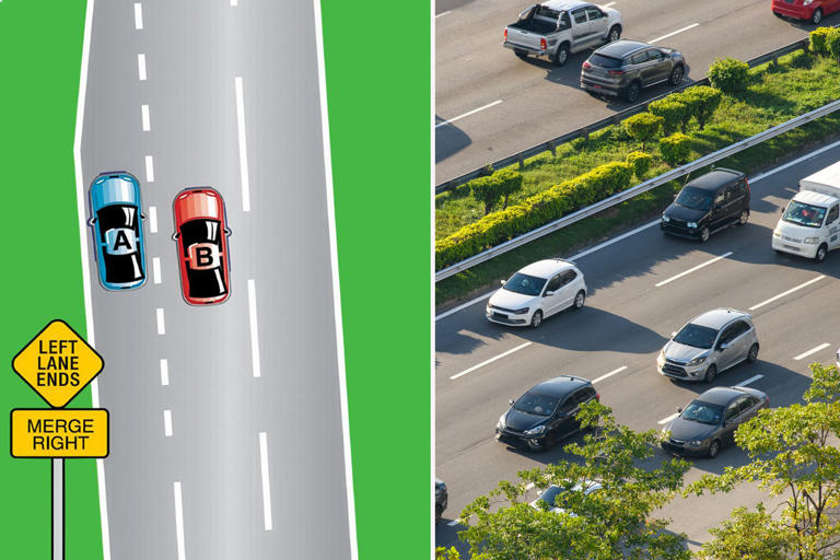 Aussie drivers confused over common merging road rule: 'People don't know'