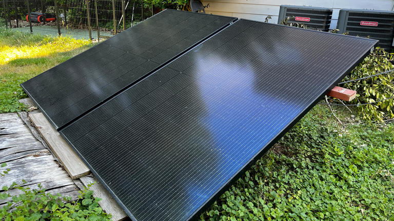 I set up backyard solar panels to save on my electricity bill - here's ...