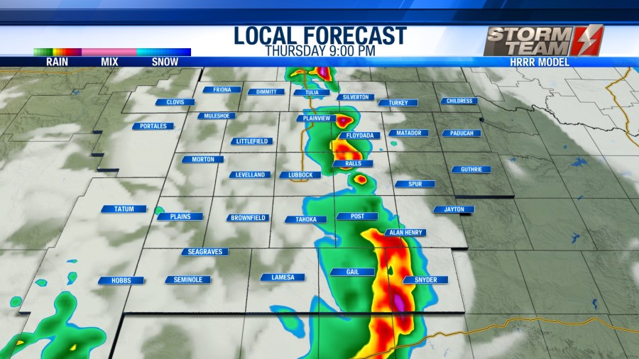 Rain Chances Continue Thru the Weekend