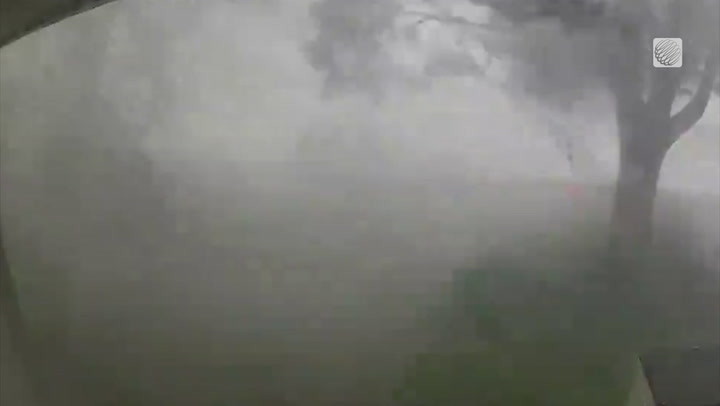 Intense storm with violent winds batters London, ON