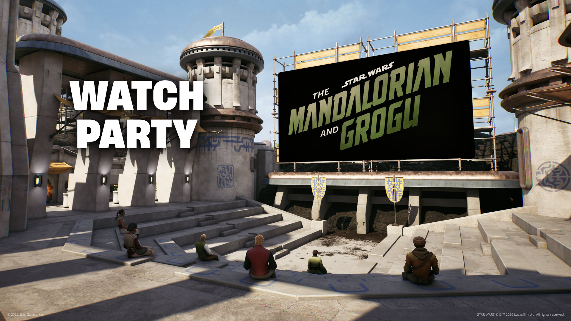 Fortnite x Star Wars: The Mandalorian und Grogu official watch party ...