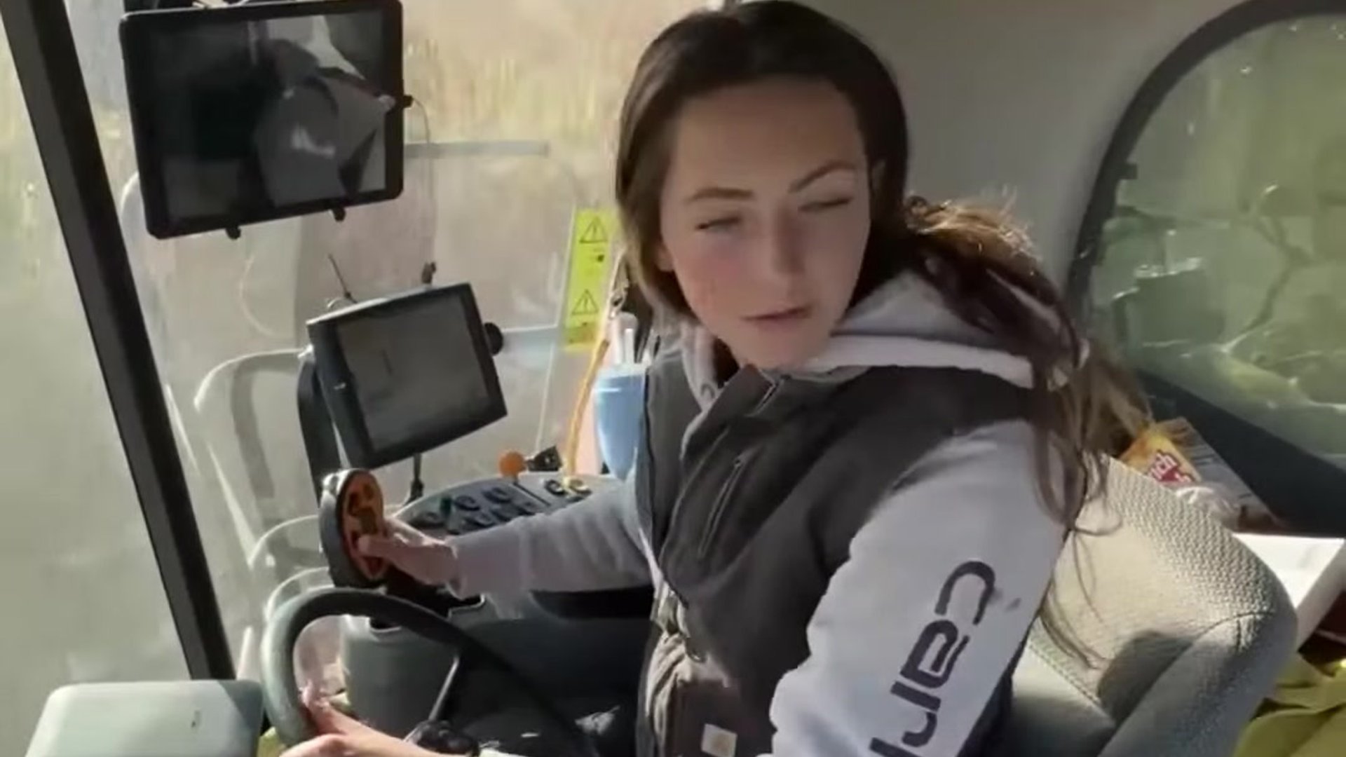 Loading farm trucks with precision
