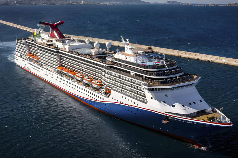 Carnival cruise ship emerges from dry dock with new design element ...