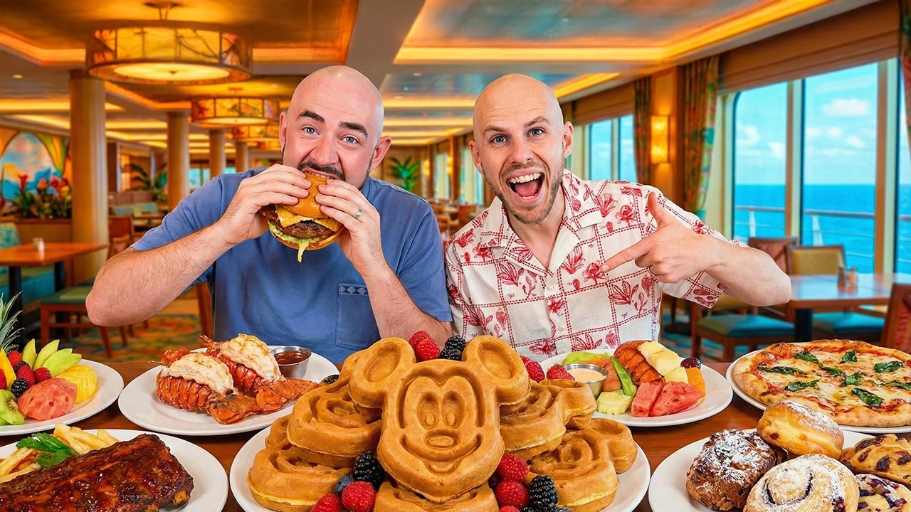 Trying every cruise food on Disney’s brand new ship