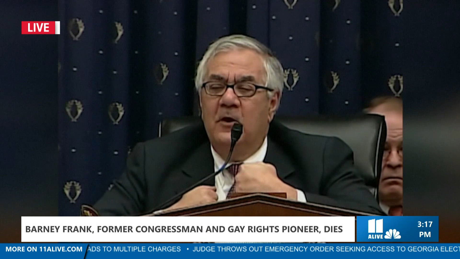 Former congressman Barney Frank dies at 86