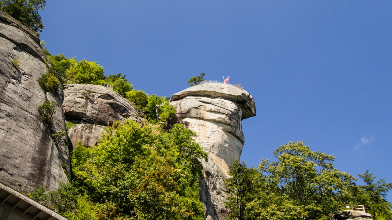 North Carolina has a 535-million-year-old rock with an elevator inside it