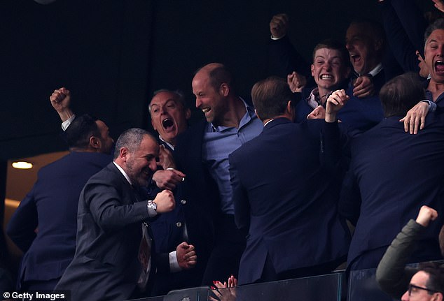William gets his hands on the silverware as he celebrates Villa's ...