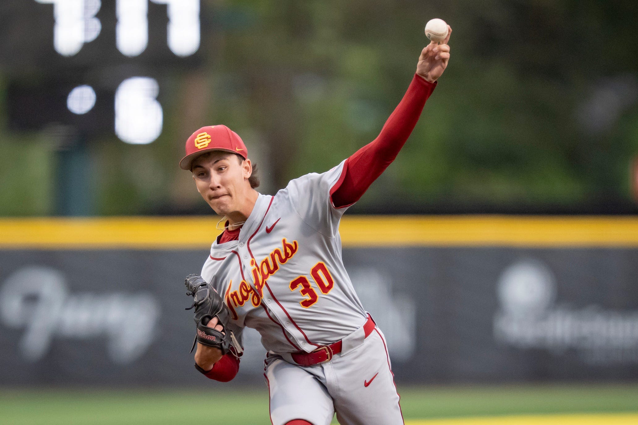 USC baseball's Mason Edwards named Big Ten pitcher of the year