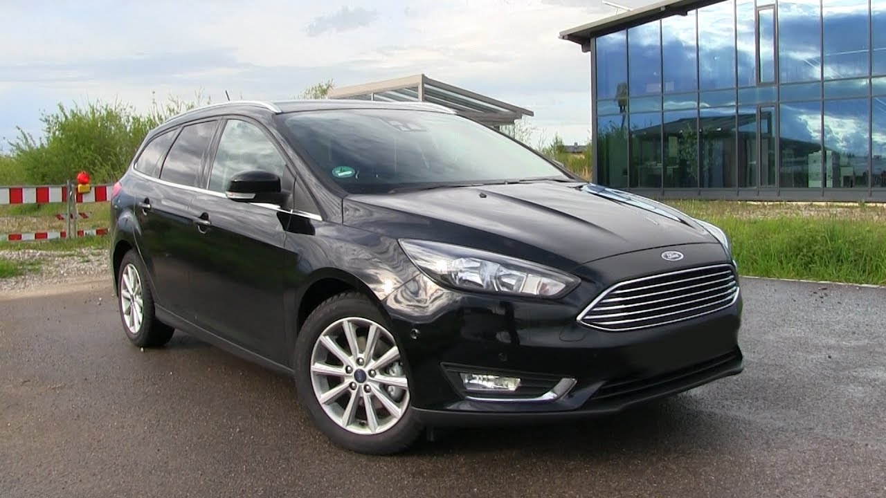 2017 Ford Focus Turnier 1.5 TDCi (120 HP) test drive