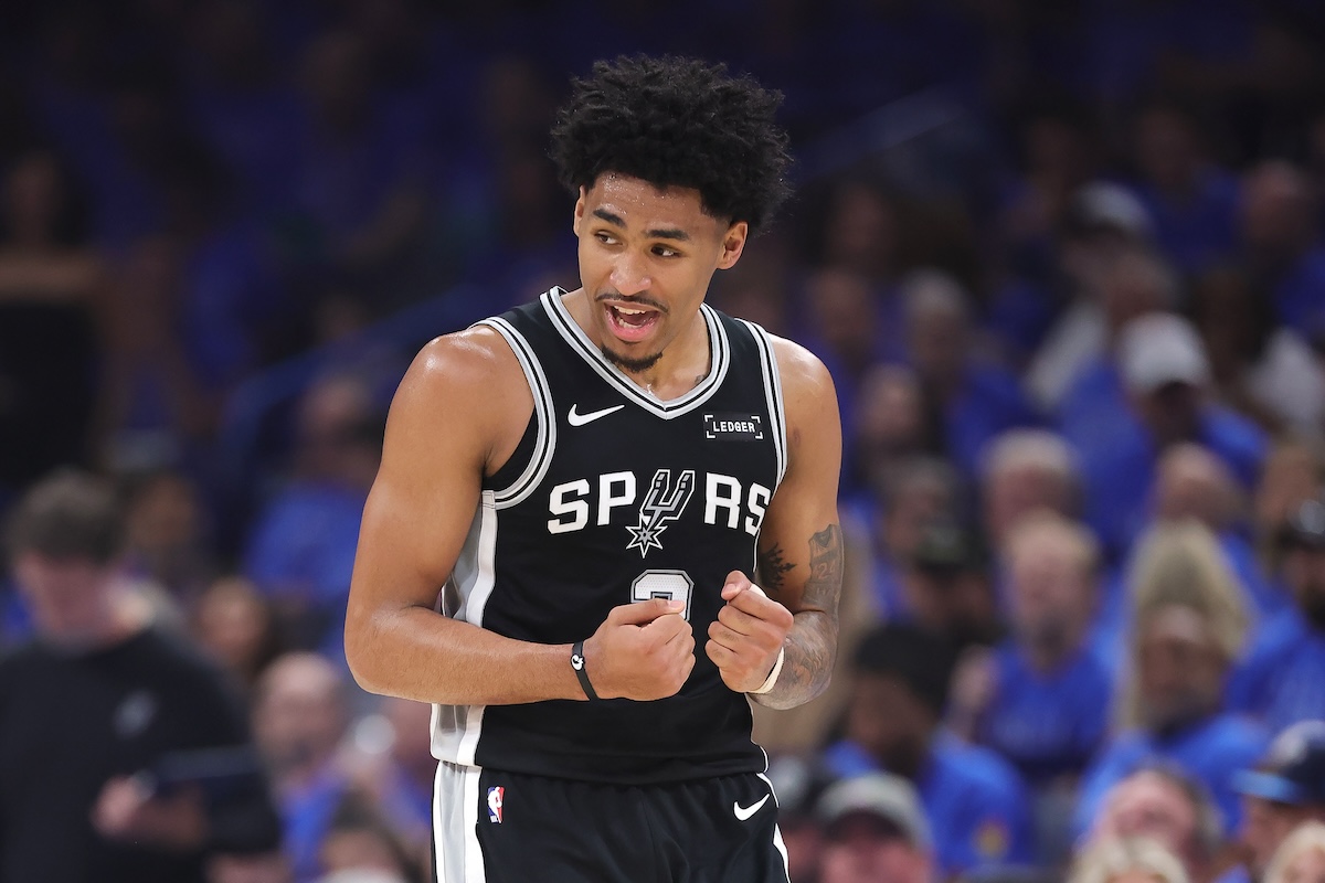 Dylan Harper receives major honor ahead of Spurs-Thunder Game 2